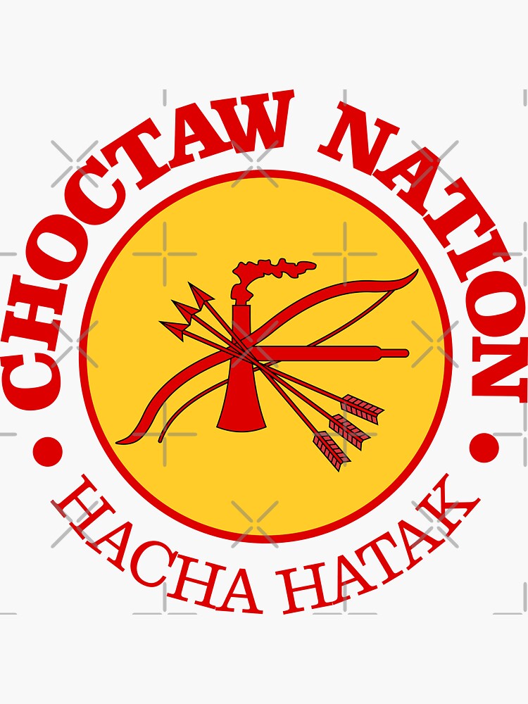 "Choctaw Nation (NA)" Sticker for Sale by curranmorgan | Redbubble