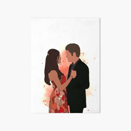 "Stelena First Dance" Art Board Print for Sale by liajlart | Redbubble