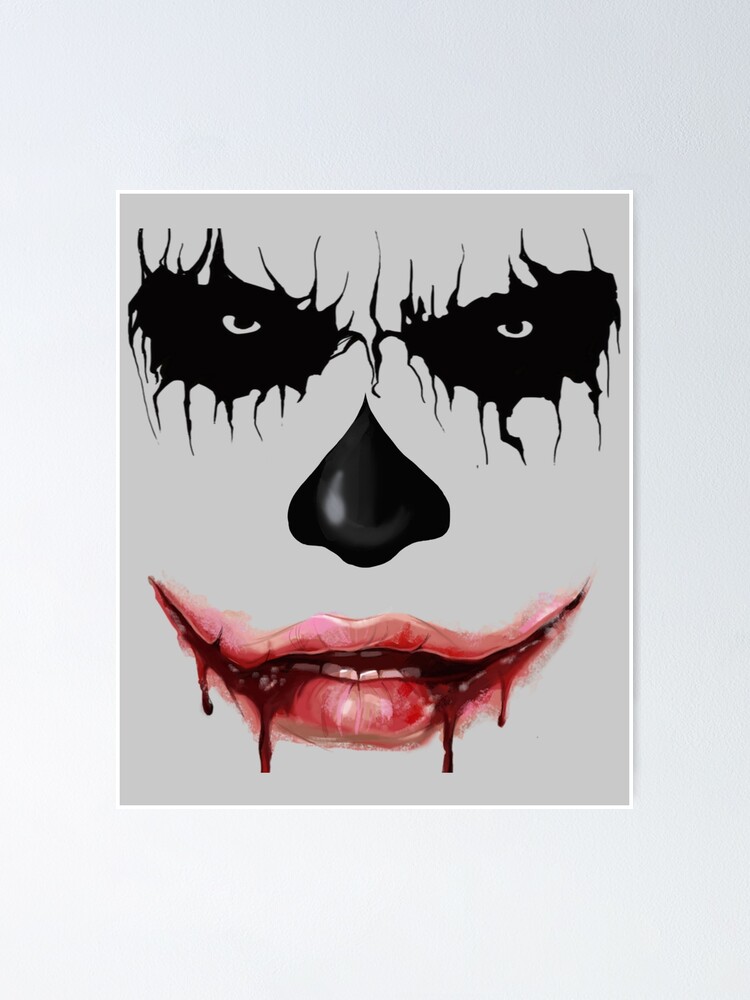 "Copy of Halloween scary face" Poster for Sale by creativemarket7 ...
