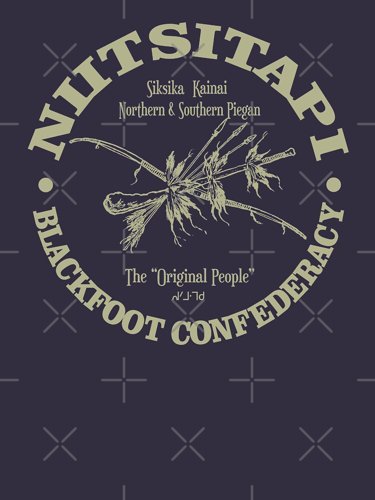 "Niitsitapi (Blackfoot)(NA)" T-shirt for Sale by curranmorgan ...