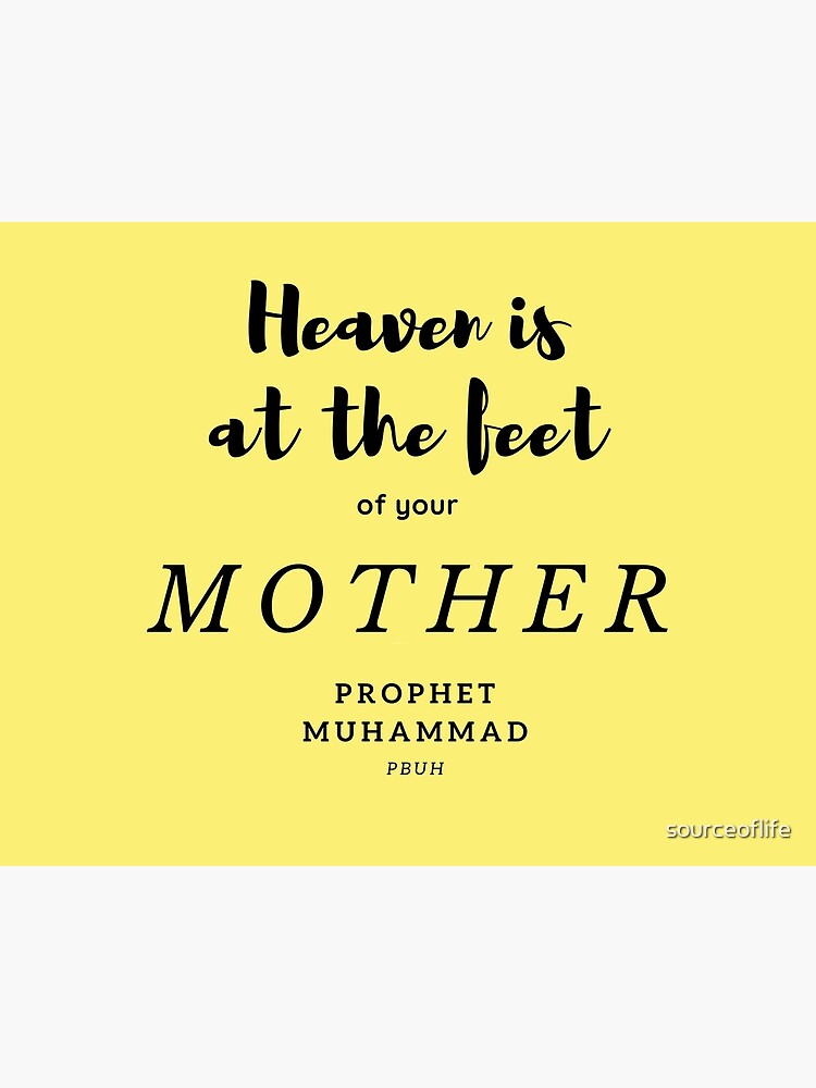 Muhammad Mother Quotes Role Of Mothers In Islam Voice Of Islam Radio