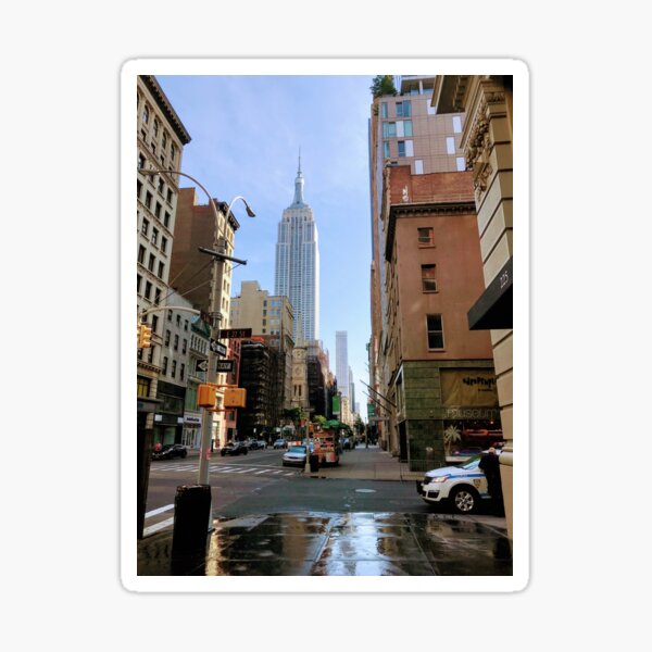 "Empire State Building" Sticker by laurenrdesign | Redbubble