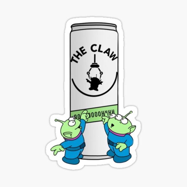 "Toy Alien - Alcohol" Sticker for Sale by G & C | Redbubble