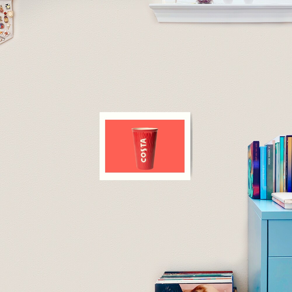 "Costa Cup" Art Print by JoshuaSpurrier | Redbubble
