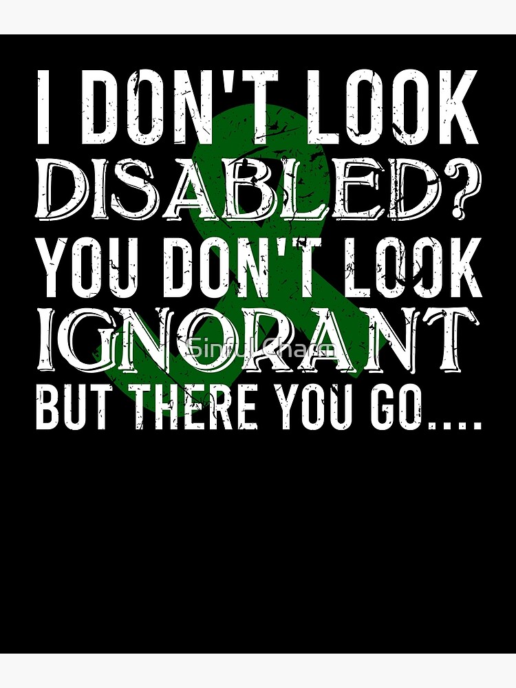 "TBI Traumatic Brain Injury Awareness Gift Ribbon" Poster by ...