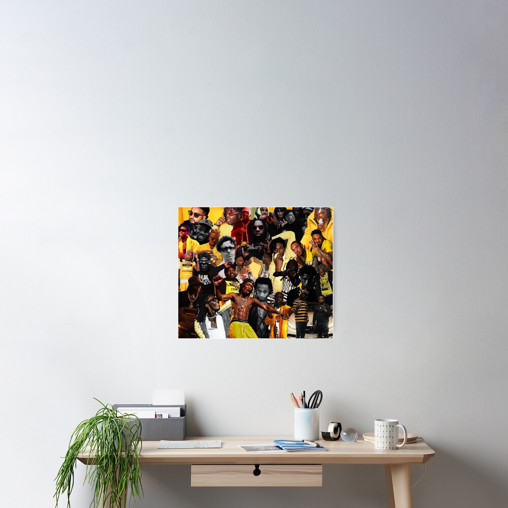 "rappers tapestry" Poster for Sale by bayleafy | Redbubble