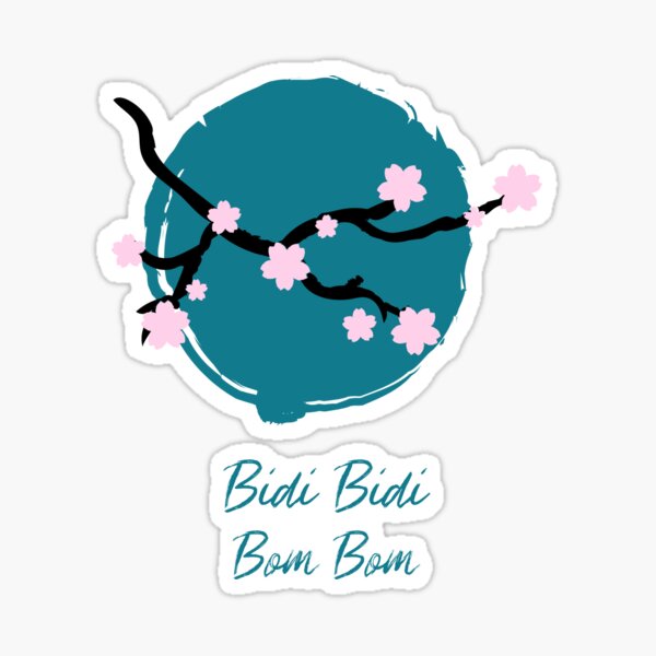 "Funny Bidi Bidi Bom Bom" Sticker for Sale by benarik | Redbubble