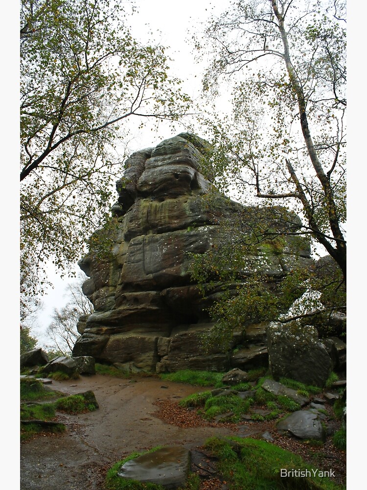 "Brimham Rocks - Nidderdale Boulders - Study II" Poster for Sale by ...