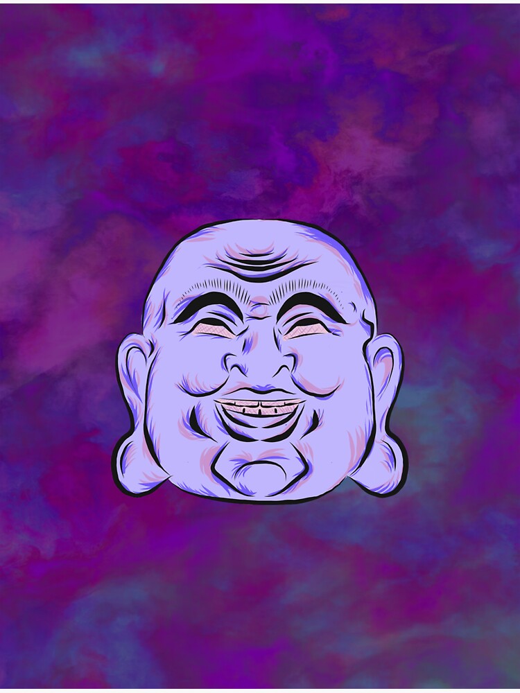 "Enlightenment Buddha Woke" Sticker for Sale by Slydell1 | Redbubble