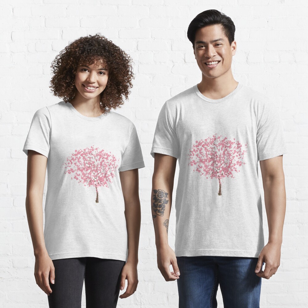 "cherry blossom pink tree (Sakura cherry blossom tree)" T-shirt for ...