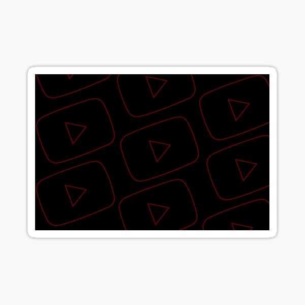 "Play button " Sticker for Sale by Cesarparadisi | Redbubble