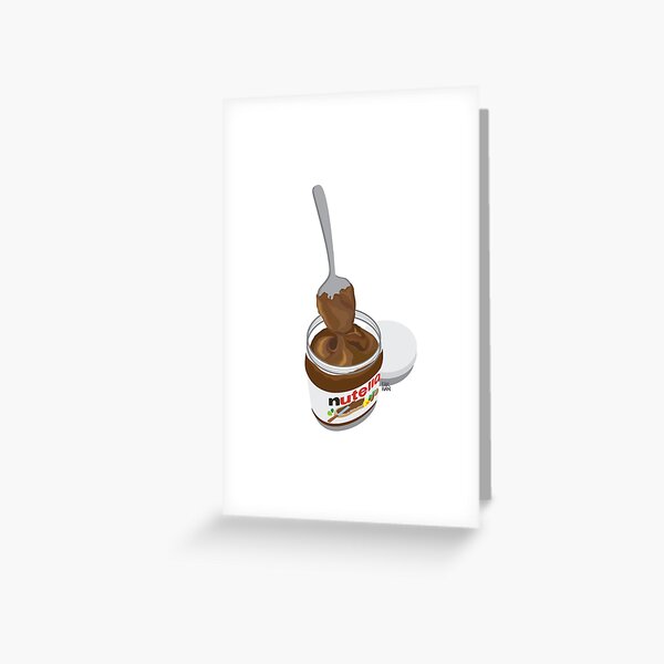 Nutella Greeting Cards | Redbubble