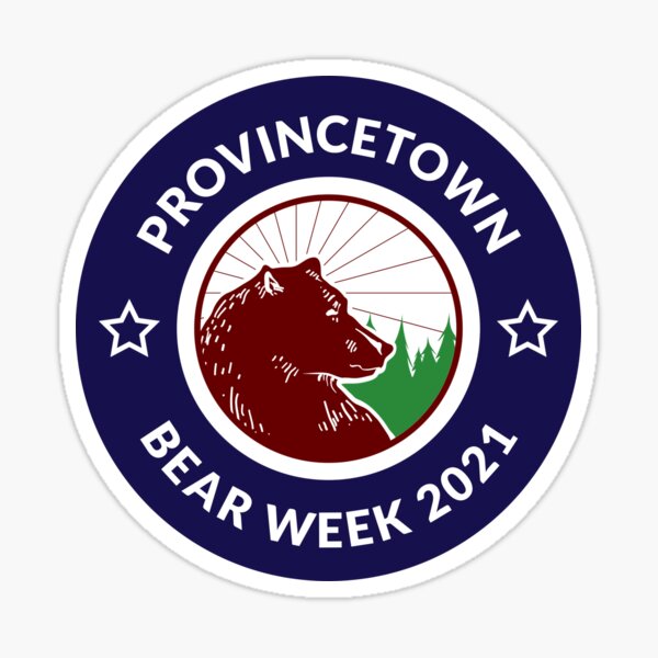 "Provincetown Bear Week 2021" Sticker for Sale by rustyanchorltd ...