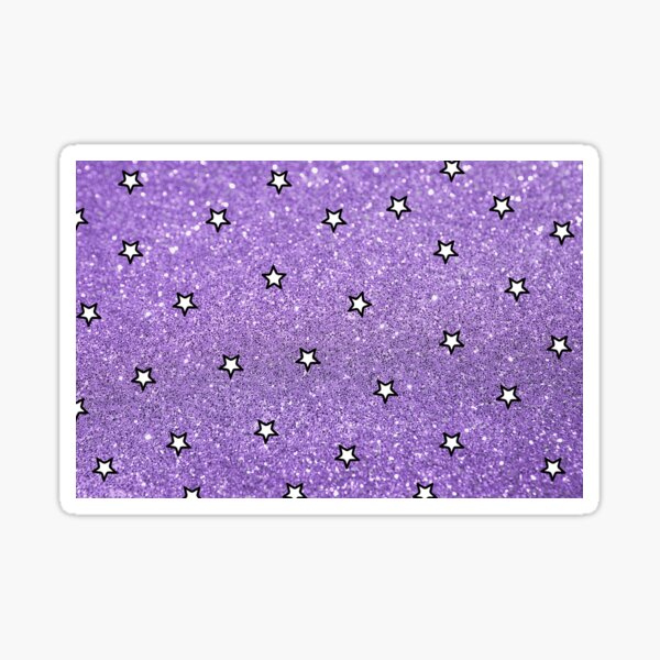 "Purple Star Sparkle" Sticker for Sale by mynameisliana | Redbubble