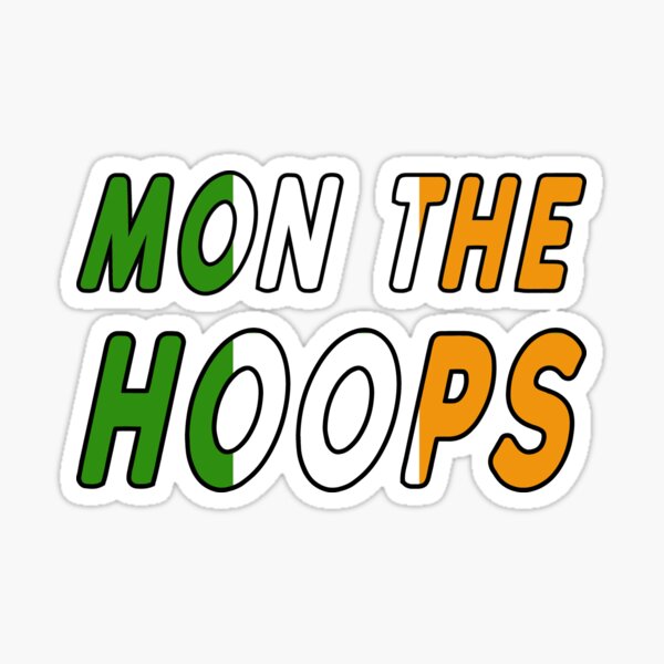 "Mon The Hoops Celtic Irish Design" Sticker for Sale by thebeardedscot ...