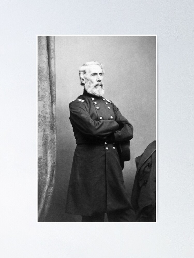 Póster «Retrato del general Edwin Vose Sumner - Circa 1862» de ...