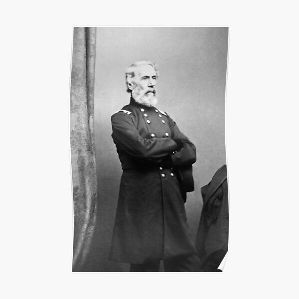 Póster «Retrato del general Edwin Vose Sumner - Circa 1862» de ...