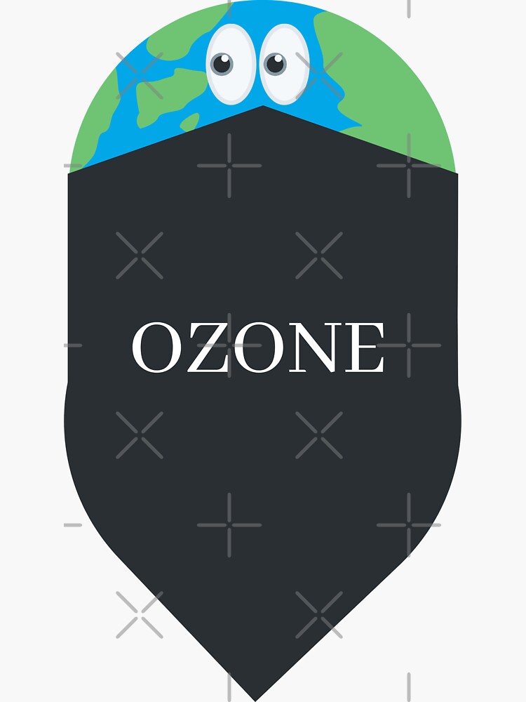 "Ozone layer" Sticker for Sale by sameerhashmi | Redbubble