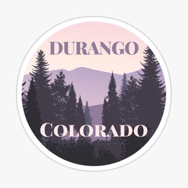"Durango, Colorado" Sticker for Sale by InvestingRoad | Redbubble
