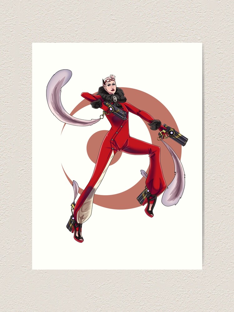 "Jeanne (Bayonetta 1)" Art Print by riicemochii | Redbubble