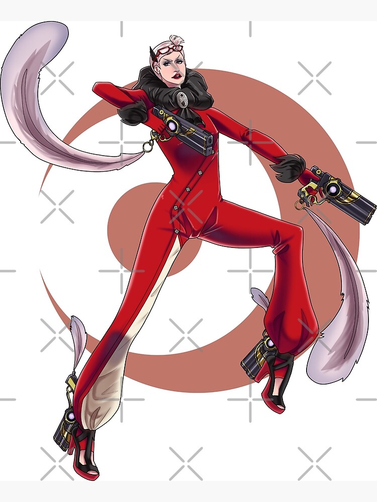 "Jeanne (Bayonetta 1)" Art Print by riicemochii | Redbubble