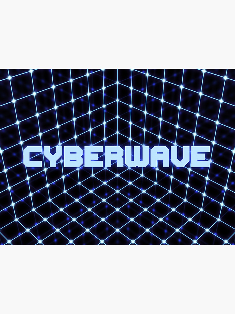"Cyberwave" Sticker for Sale by synthcity | Redbubble