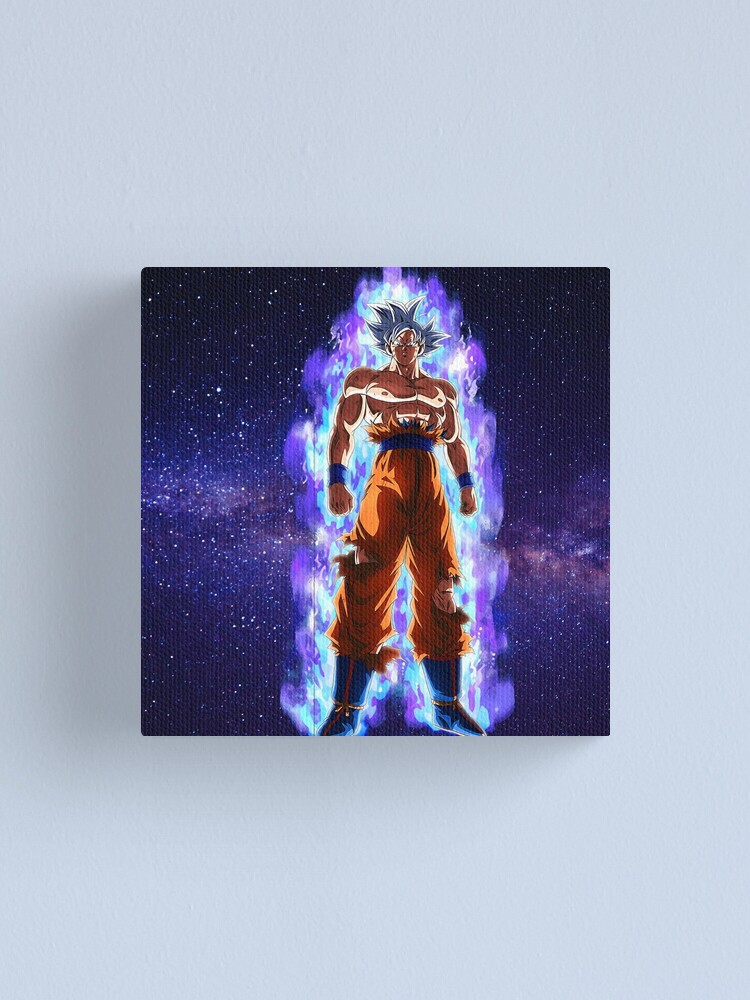 "Dragon Ball Super Goku ultra instinct final form" Canvas Print by ...