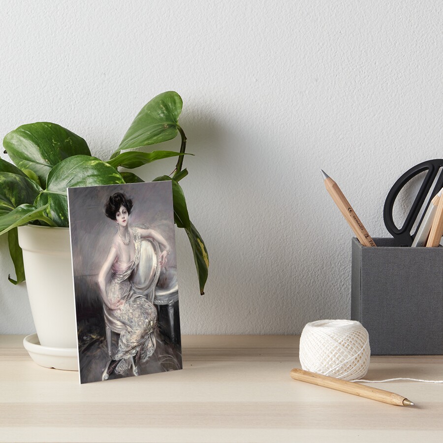 "Portrait of Rita de Acosta Lydig - Giovanni Boldini - 1911" Art Board Print for Sale by CJET ...