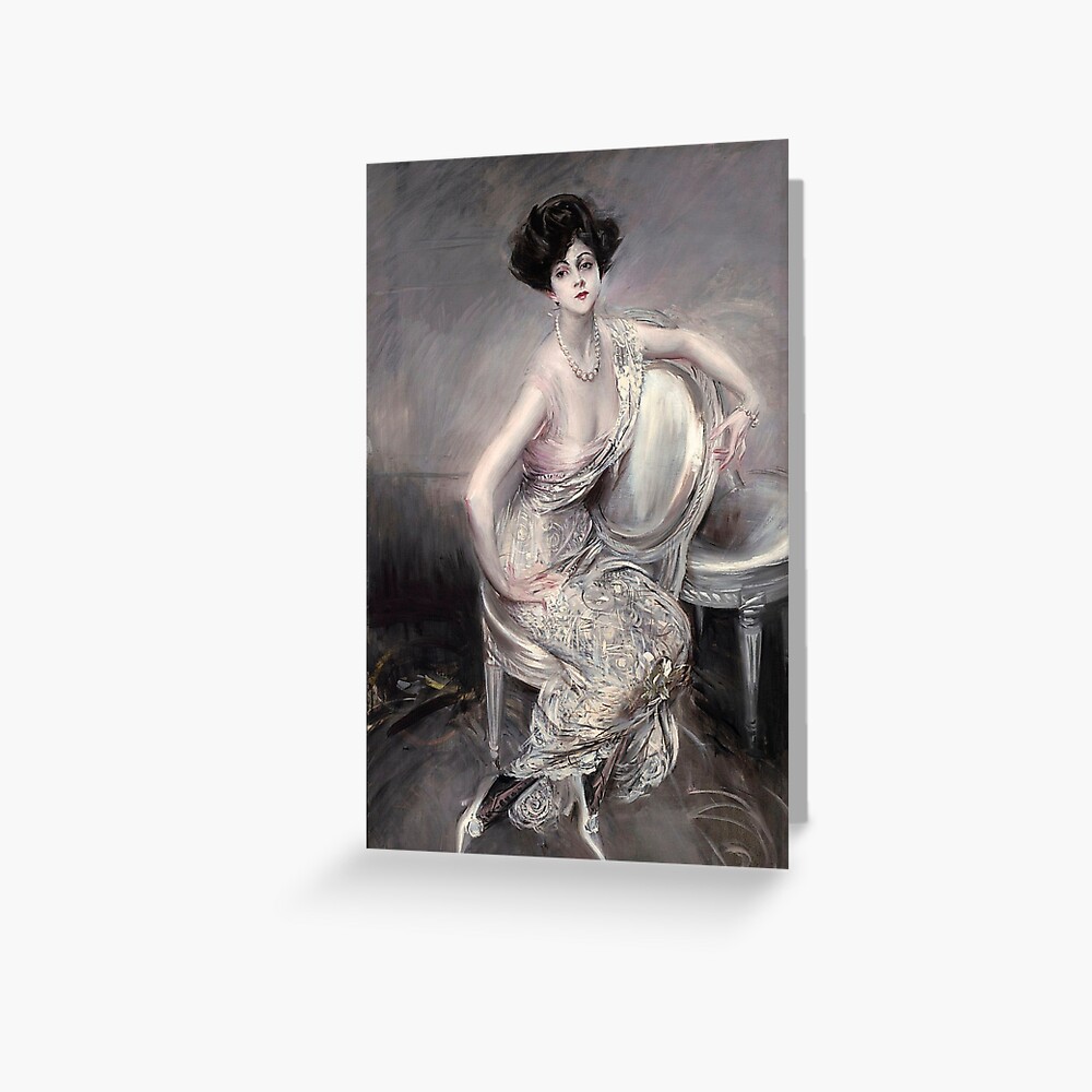 "Portrait of Rita de Acosta Lydig - Giovanni Boldini - 1911" Greeting Card by CJET | Redbubble
