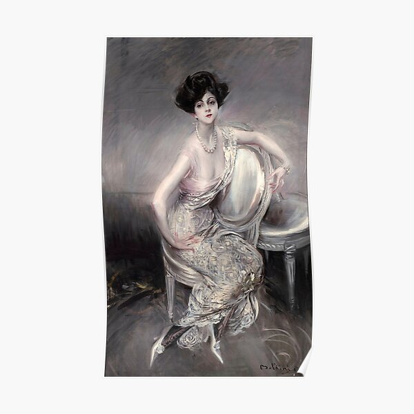 "Portrait of Rita de Acosta Lydig - Giovanni Boldini - 1911" Poster by CJET | Redbubble
