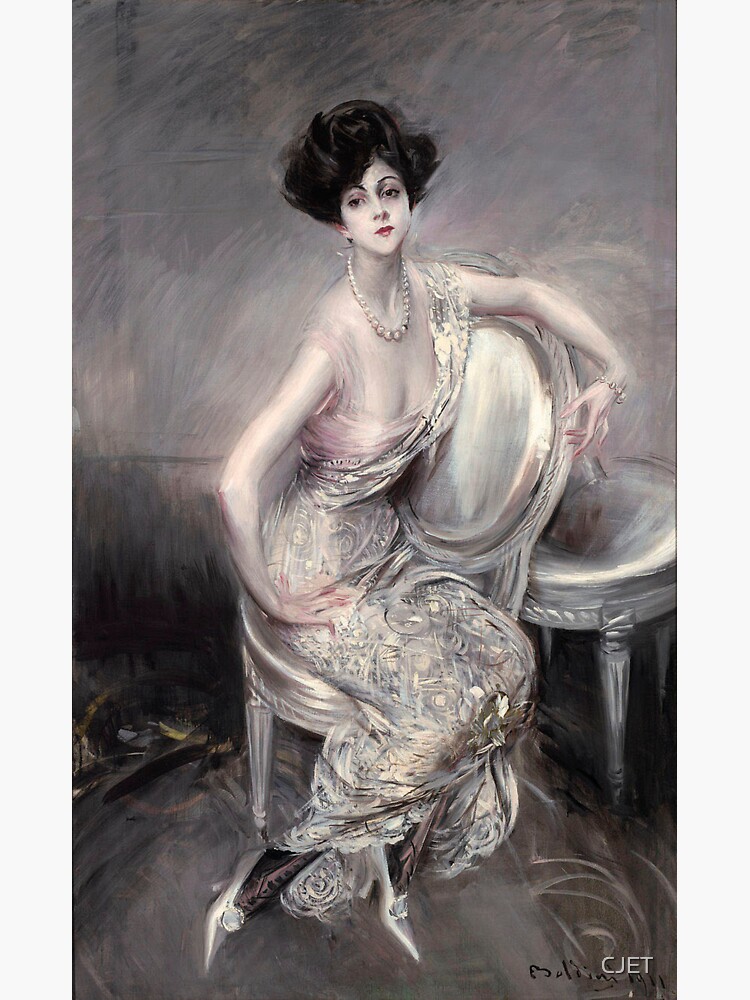 "Portrait of Rita de Acosta Lydig - Giovanni Boldini - 1911" Sticker for Sale by CJET | Redbubble