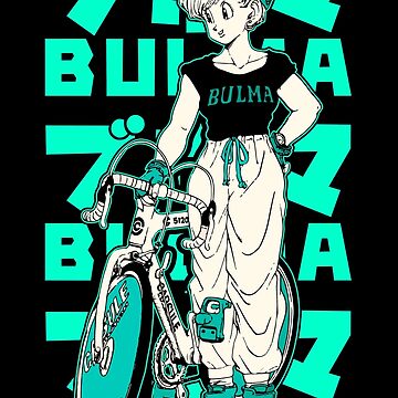 "Bulma = DRAGON BALL Z = Manga Cover Design" Poster for Sale by Black ...