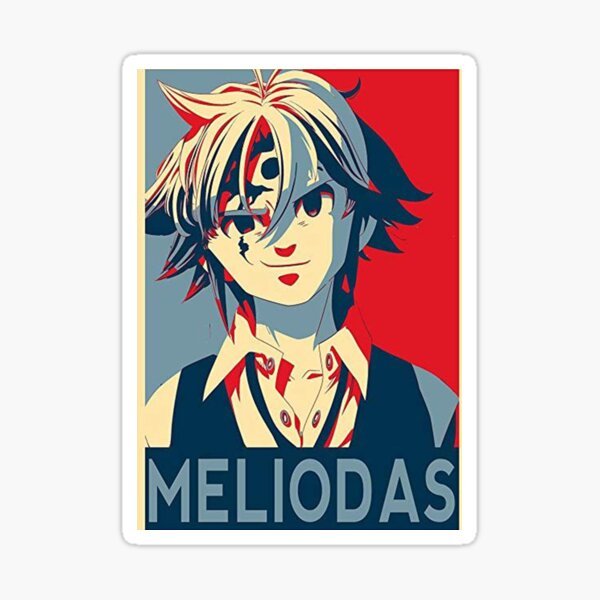 "7 deadly sins (Meliodas)" Sticker for Sale by Chi11Lax | Redbubble