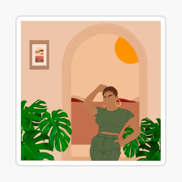 "Sanctuary" Sticker for Sale by CreativelyNaomi | Redbubble