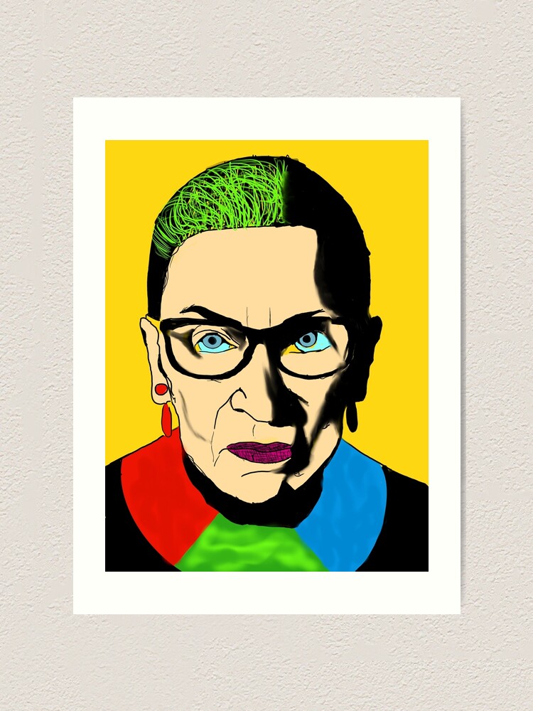"RBG in RGB" Art Print for Sale by zevg08 | Redbubble