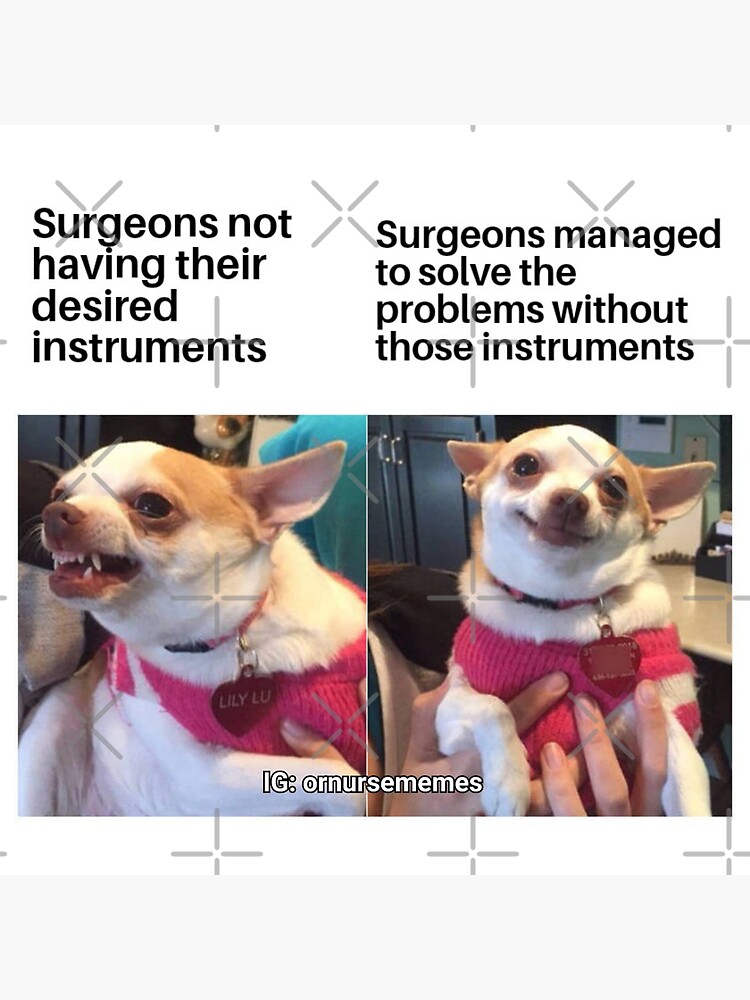 "Surgeon solving problems without desired instrument - Operating Room ...