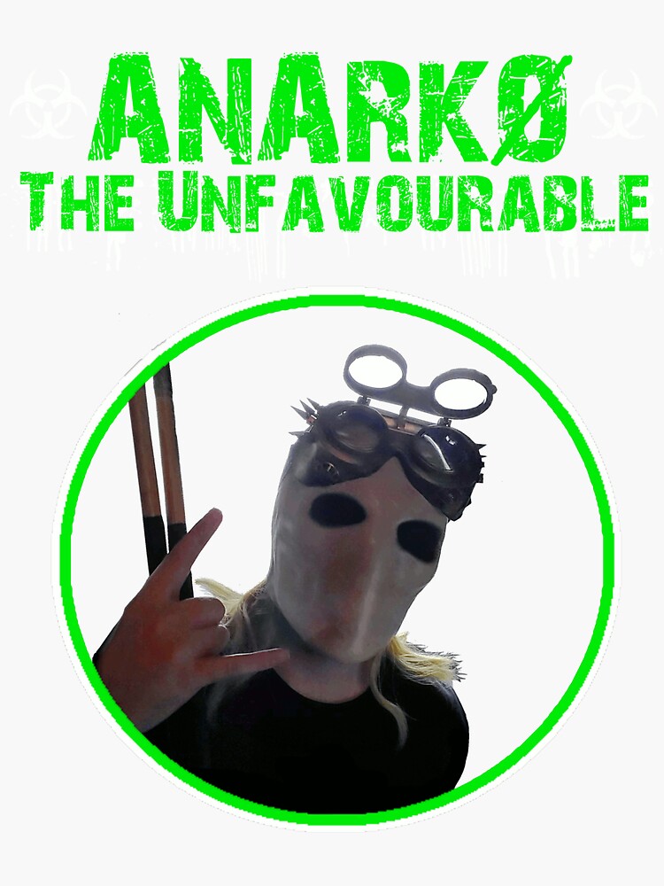 "Anarko The Unfavourable: Porthole Design" Sticker for Sale by ...