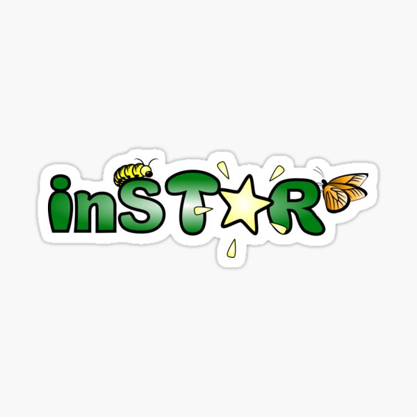 "inSTAR Logo" Sticker for Sale by inSTAR-ART | Redbubble