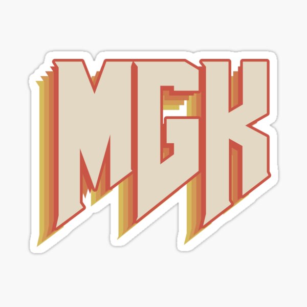 Machine Gun Kelly Stickers | Redbubble