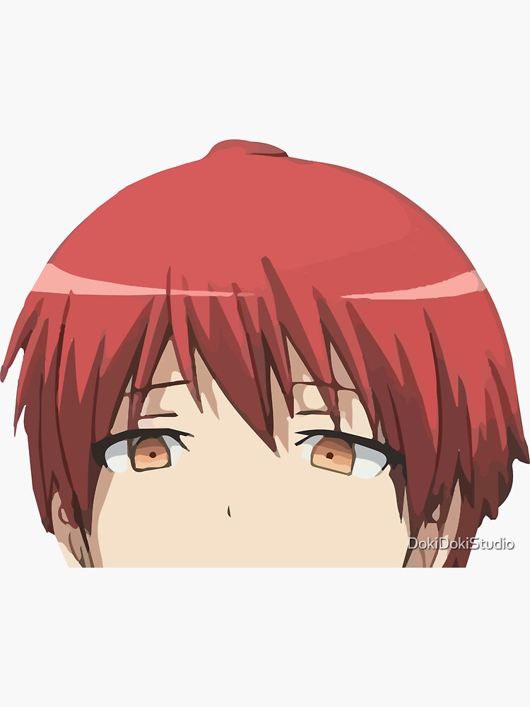 "Karma Akabane Peeker" Sticker for Sale by DokiDokiStudio | Redbubble