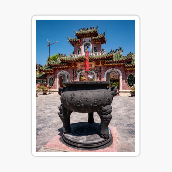 "Assembly Hall Of Fujian Chinese, Hoi An" Sticker for Sale by ...