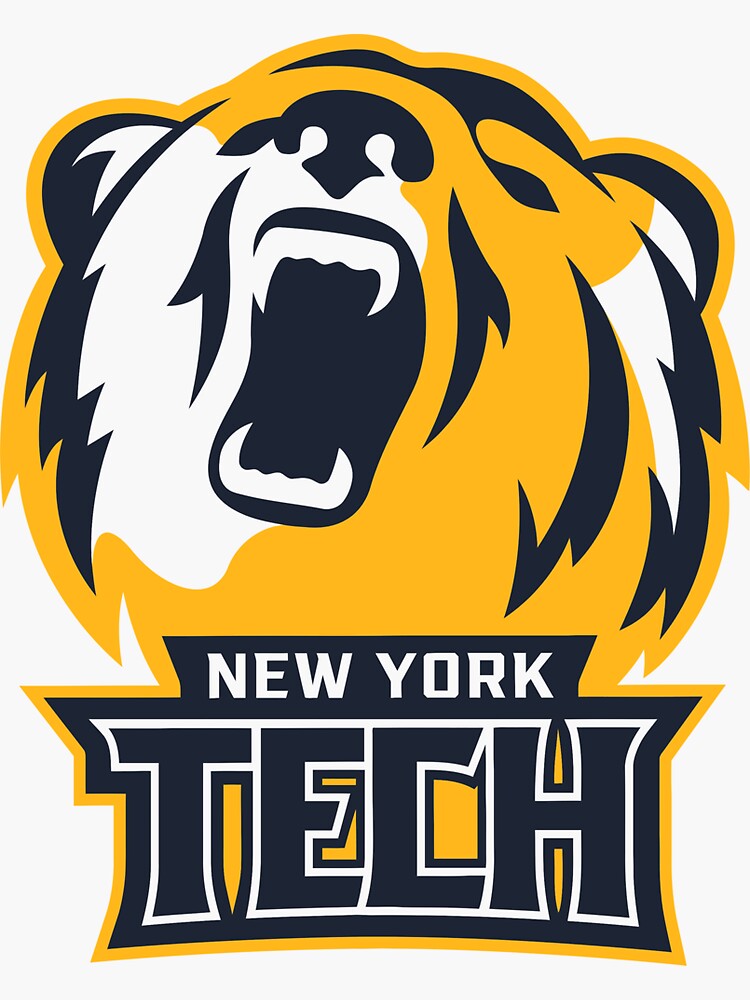 "NYIT Bears" Sticker by caritabaheula | Redbubble
