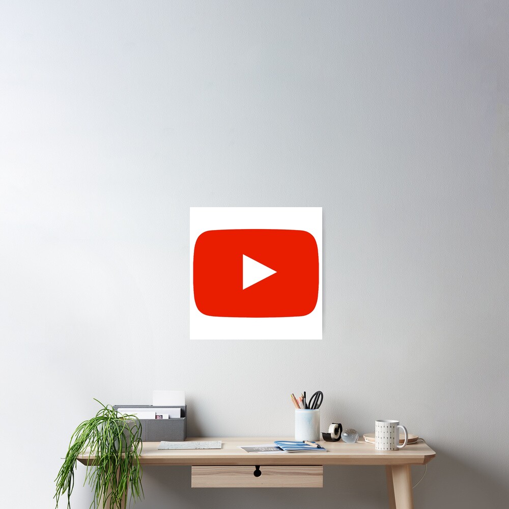 "Youtube " Poster by Shubhamlavhekar | Redbubble