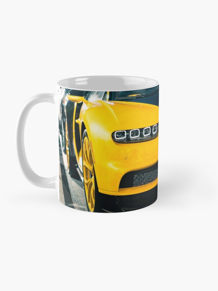 "Bugatti Chiron Hellbee Street-Parked" Coffee Mug for Sale by ...
