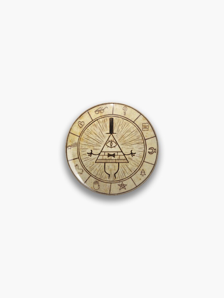 "Bill Cipher Zodiac [From Journal Two]" Pin for Sale by BukLauDesu ...