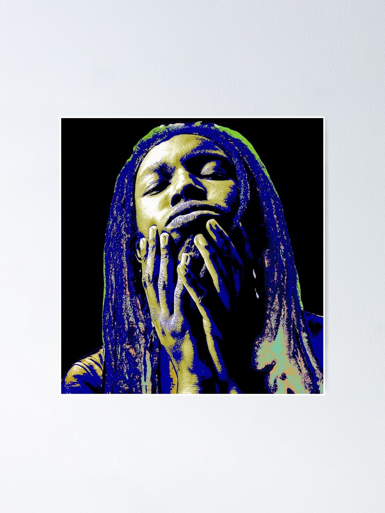 "Black Rapper Mavi" Poster by blockercassie | Redbubble