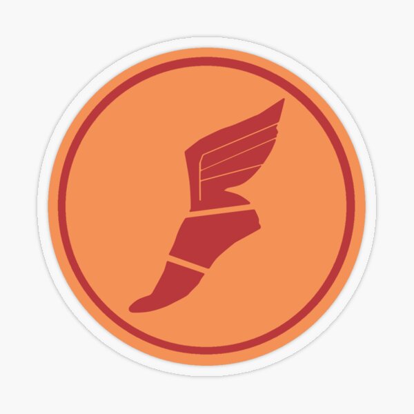 "Team Fortress 2 Scout symbol (RED)" Sticker by Cherri-Jubilee | Redbubble