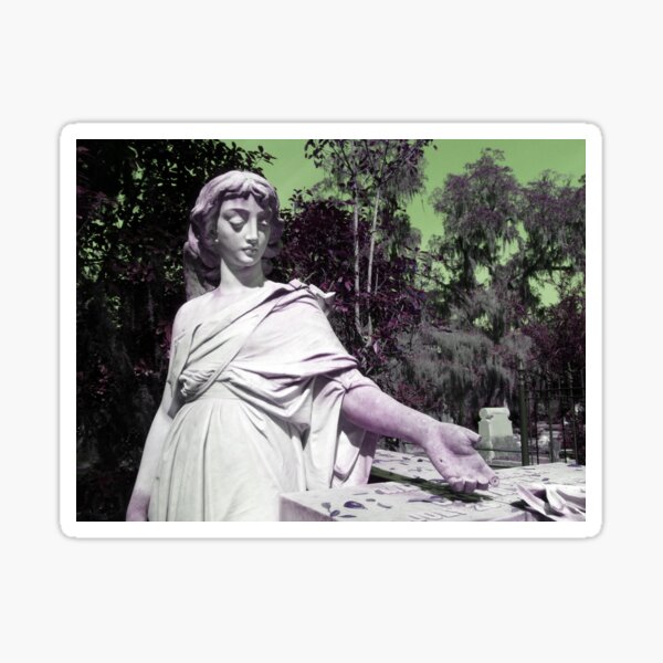 "Cemetery Statuesque series - She Has Bette Davis Eyes, 1" Sticker by ...