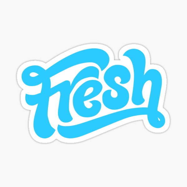 "Fresh" Sticker for Sale by tee4daily | Redbubble