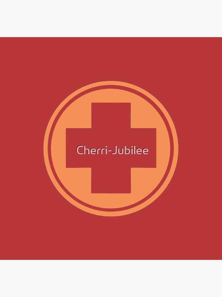"Team Fortress 2 Medic symbol (RED)" Pin for Sale by Cherri-Jubilee ...
